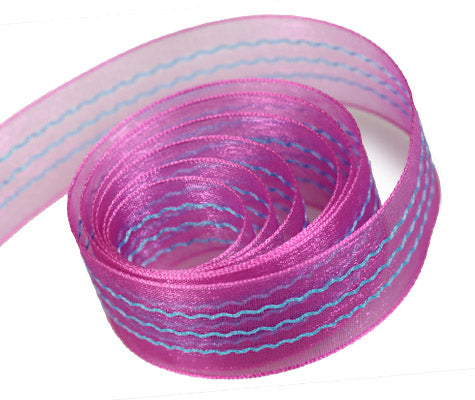 Packaging Express Azalea w/Turquoise Sheer Ripple Ribbon – Papillon ...